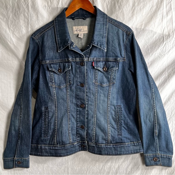 Levi's | Jackets & Coats | Levis Jean Jacket Women X Denim Trucker ...